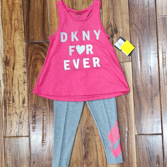 Nike | Matching Sets | Dkny Tank Nike Leggings | Poshmark